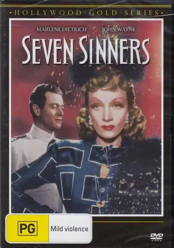 Seven Sinners - John Wayne DVD - Film Classics