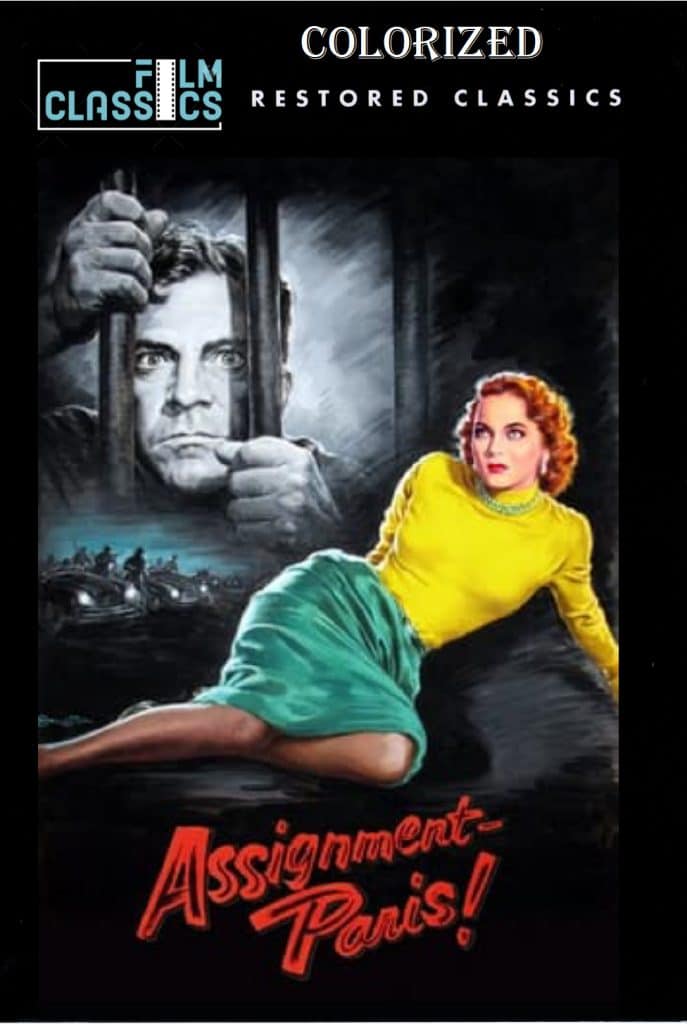 Assignment: Paris ( Restored Colorized Print ) - Dana Andrews DVD ...