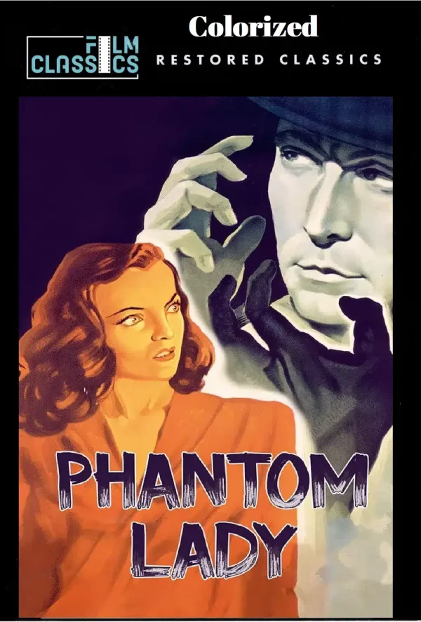 Phantom Lady ( Colorized ) - Franchot Tone DVD - Film Classics