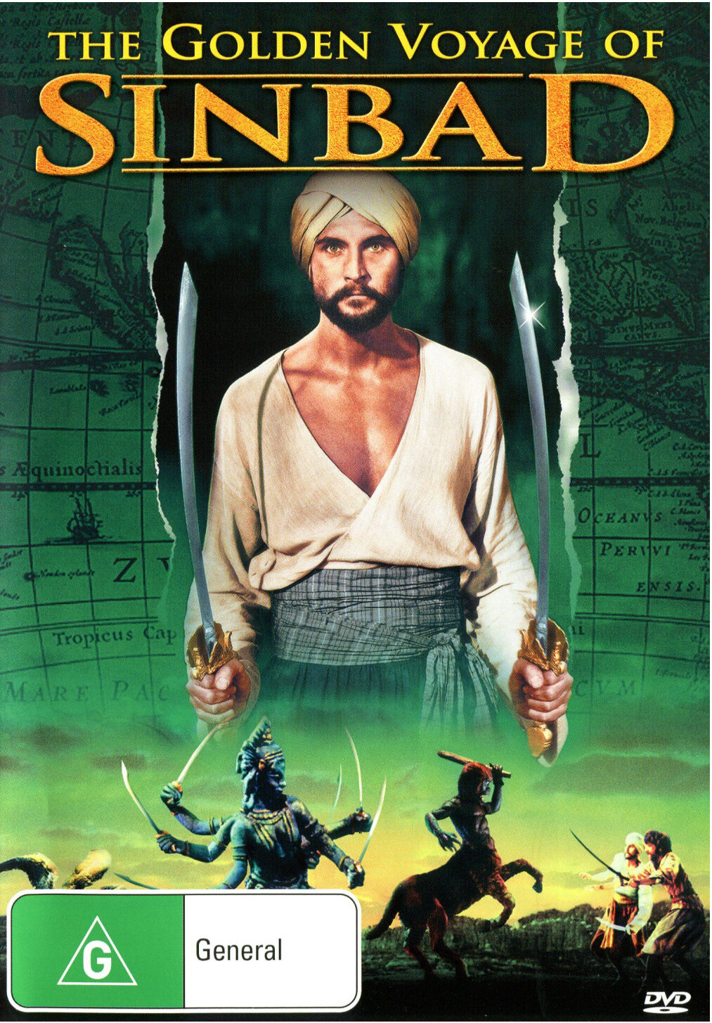 The Golden Voyage of Sinbad - John Phillip Law DVD - Film Classics